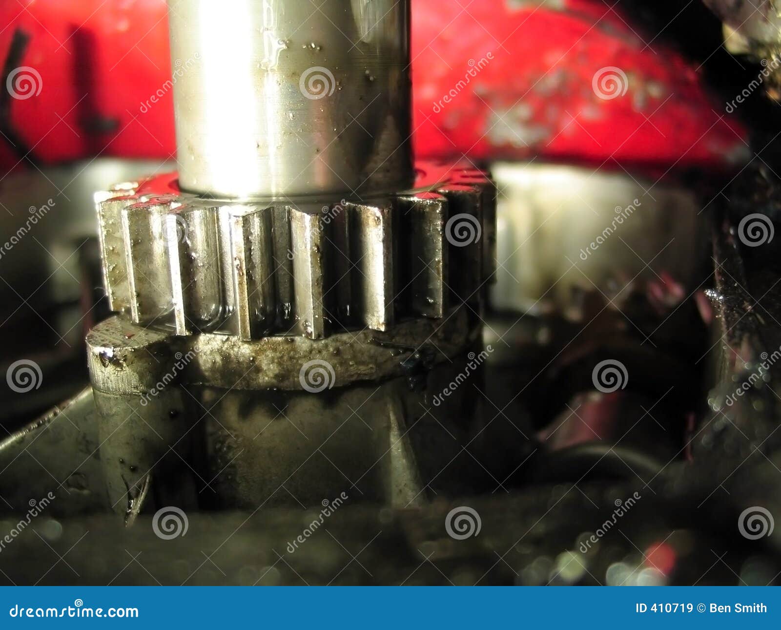 Engranajes imagen de archivo. Imagen de industria, foco - 410719