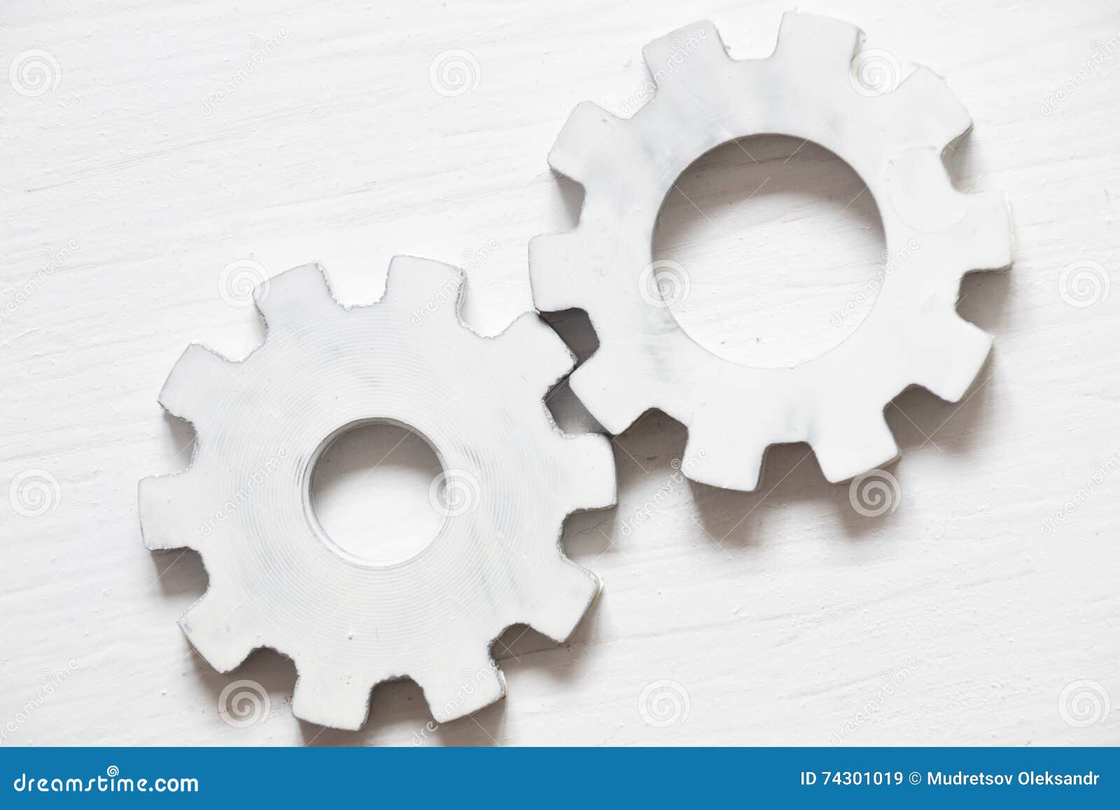 Engranajes Blancos - Fondo Industrial Imagen de archivo - Imagen de ...