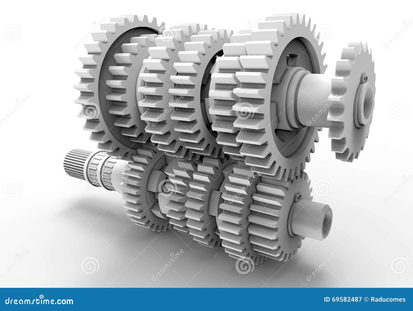 Engranajes de transmisión stock de ilustración. Ilustración de fondo ...
