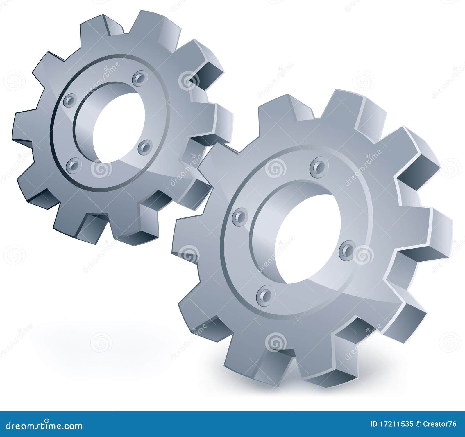 Engranajes del vector ilustración del vector. Ilustración de técnico ...
