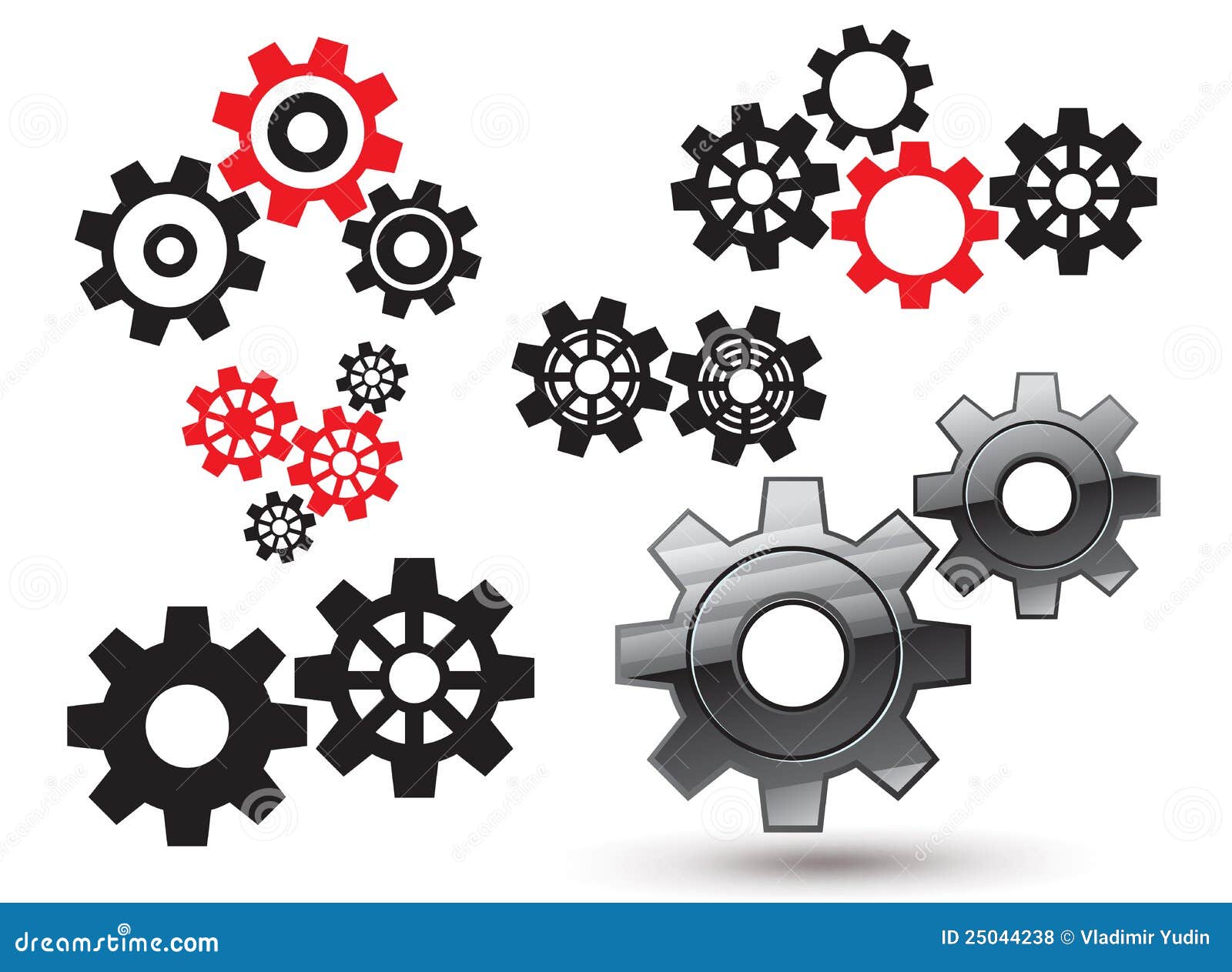 Engranajes del vector ilustración del vector. Ilustración de fondo ...