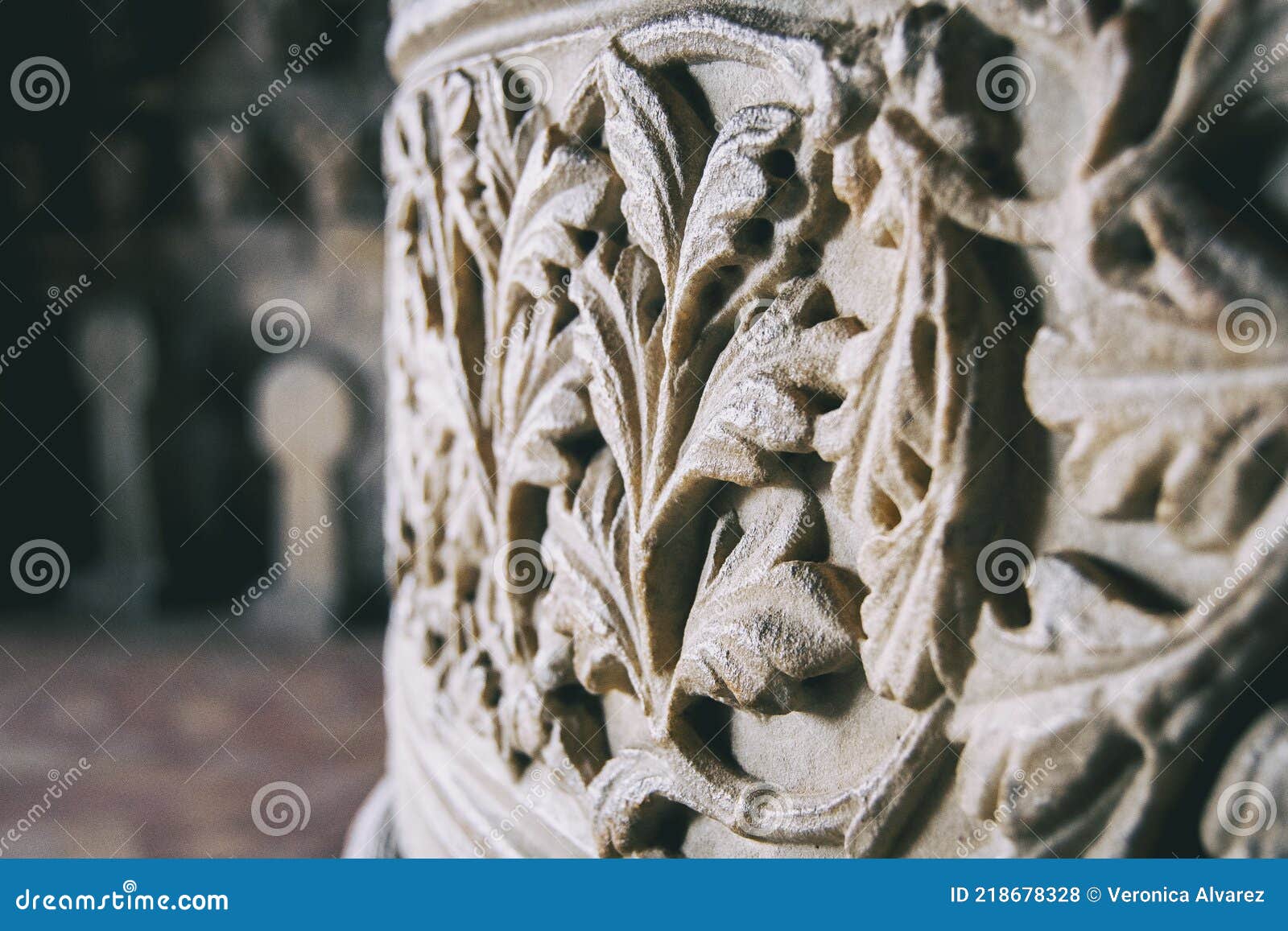 Engraved in the Marble with a Border Stock Photo - Image of engrave ...