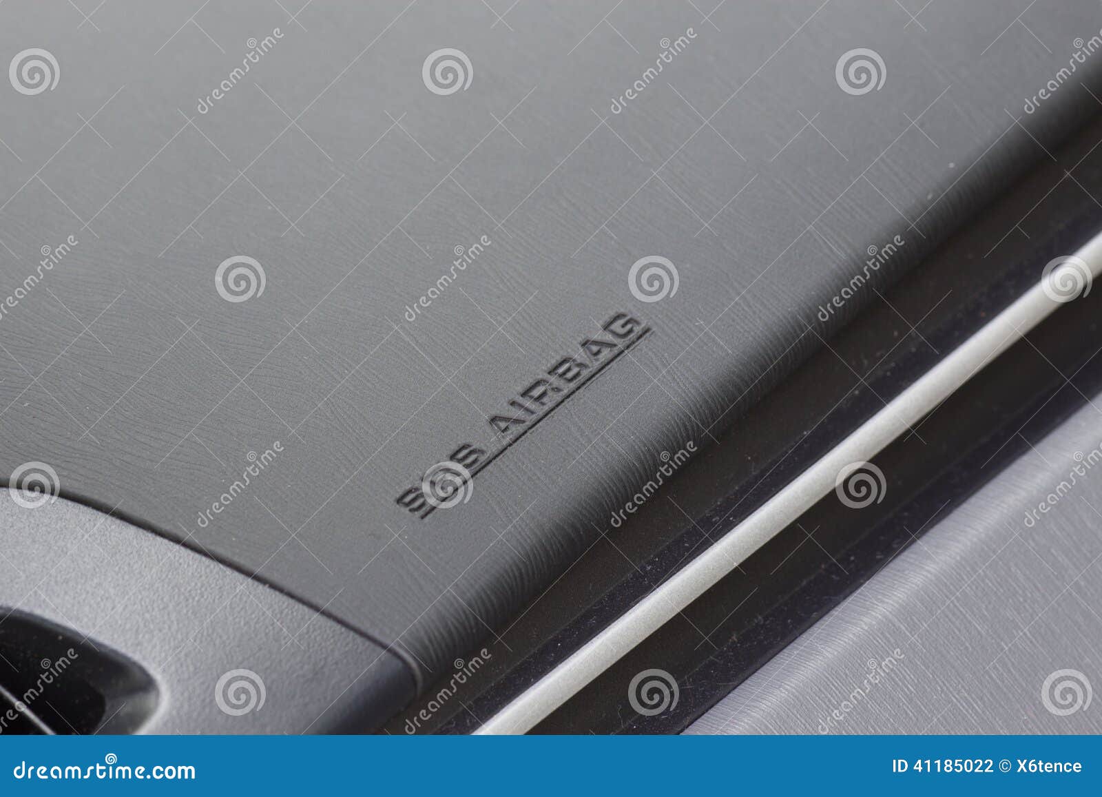Engraved SRS-Airbag Text on Dashboard Stock Photo - Image of grey ...