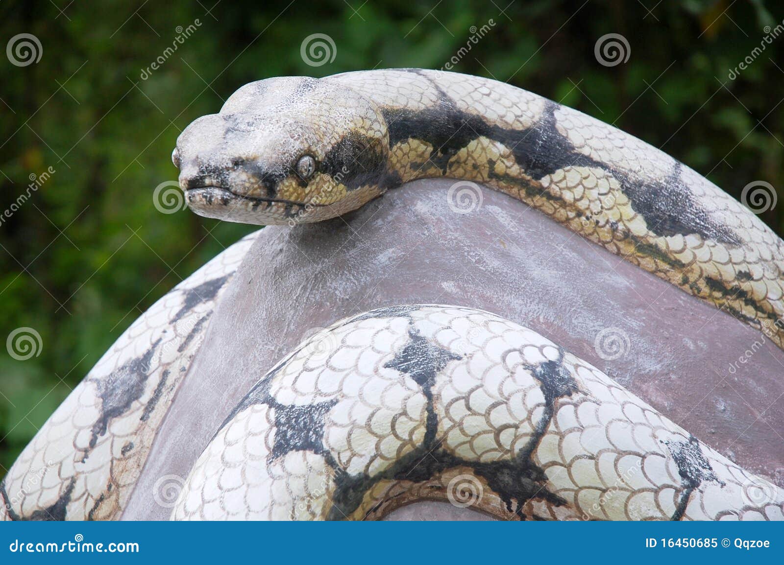 Engraved stone snake stock image. Image of background - 16450685