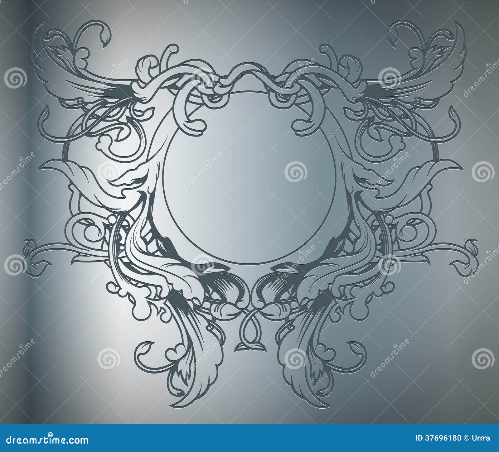 Engraving. stock vector. Illustration of ornamental, decor - 37696180