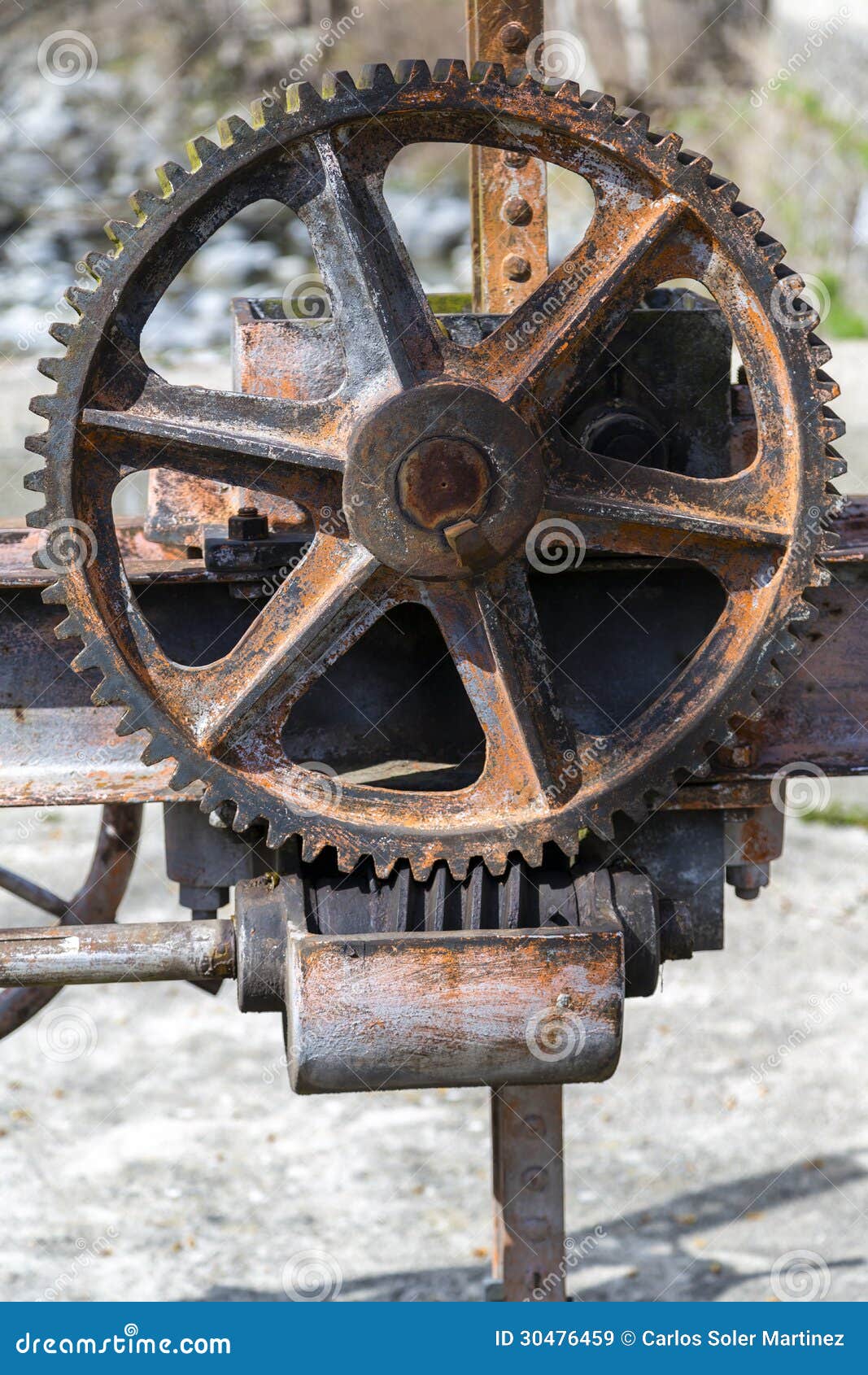 Engrenagem de sem-fim imagem de stock. Imagem de engrenagem - 30476459