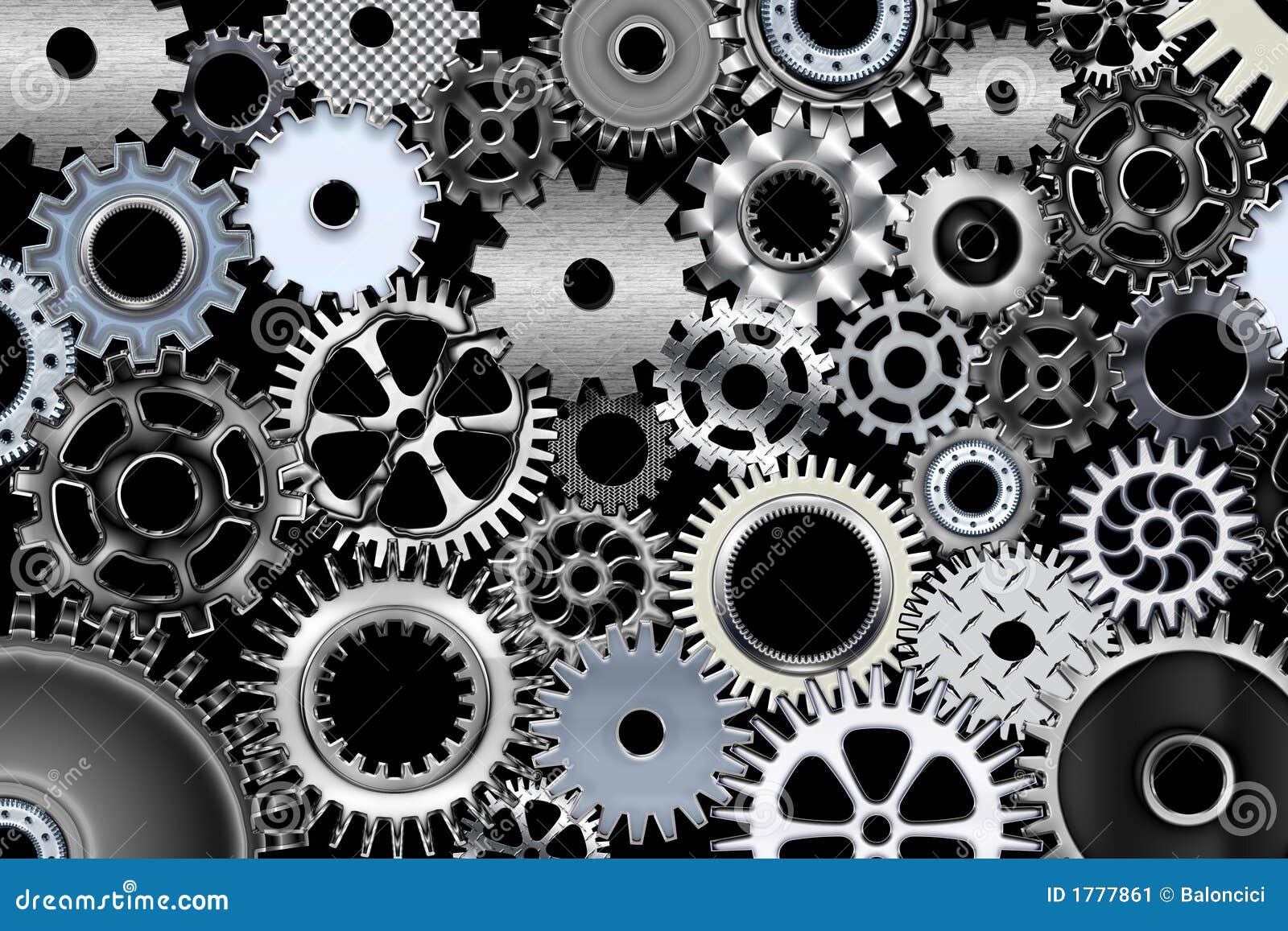 Engrenagens Grandes Imagem de Stock - Imagem: 1777861