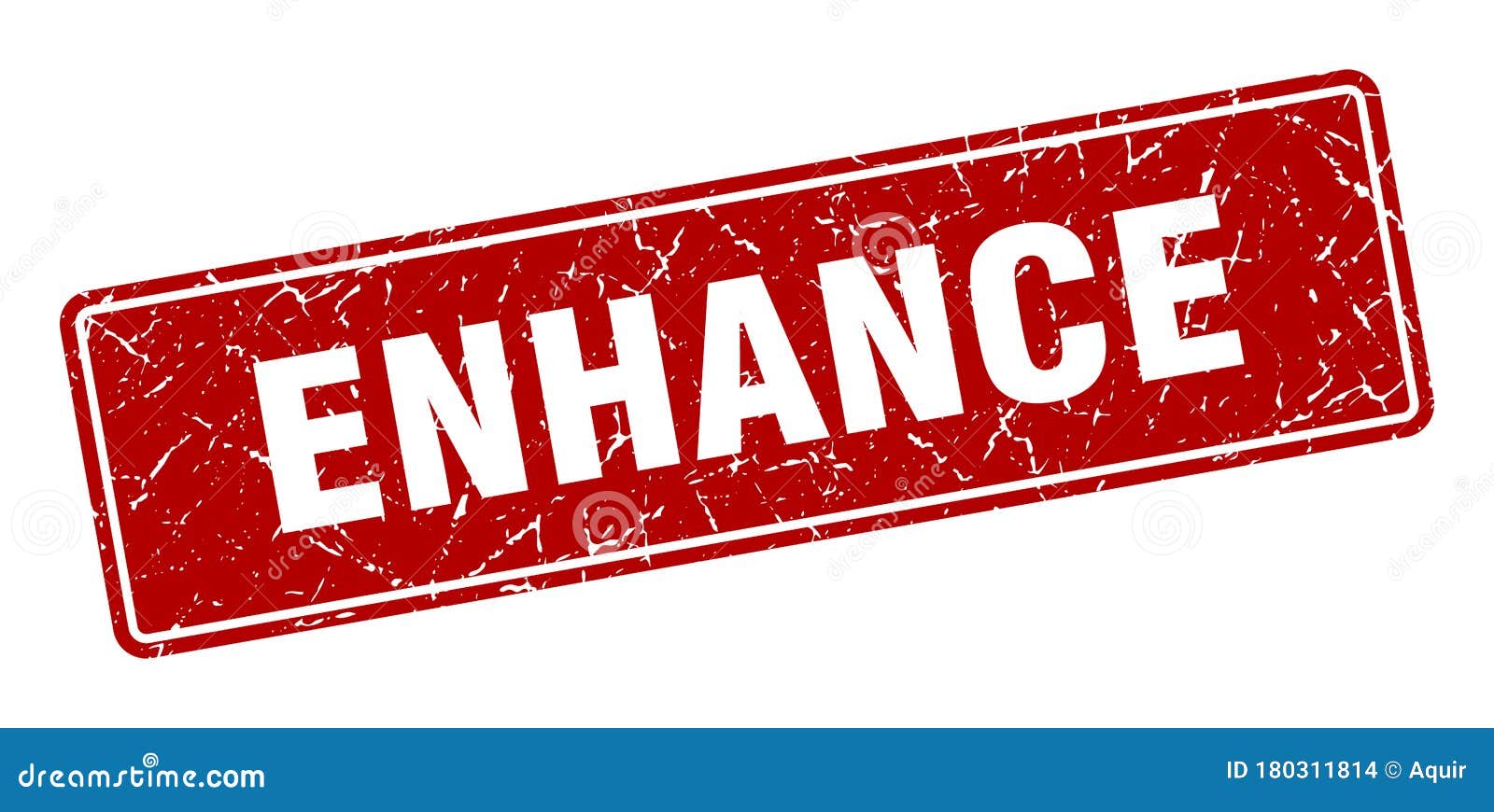 Enhance Sign. Enhance Grunge Stamp Stock Vector - Illustration of ...