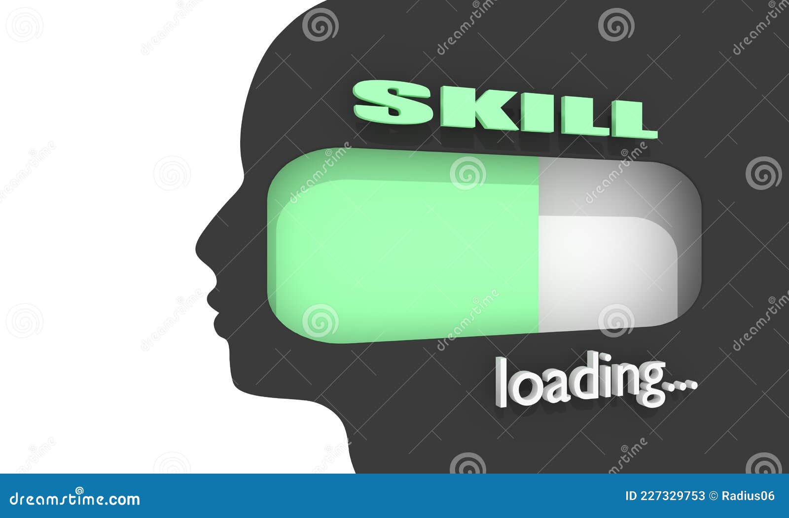 Skill Scale Vector Illustration | CartoonDealer.com #33102670