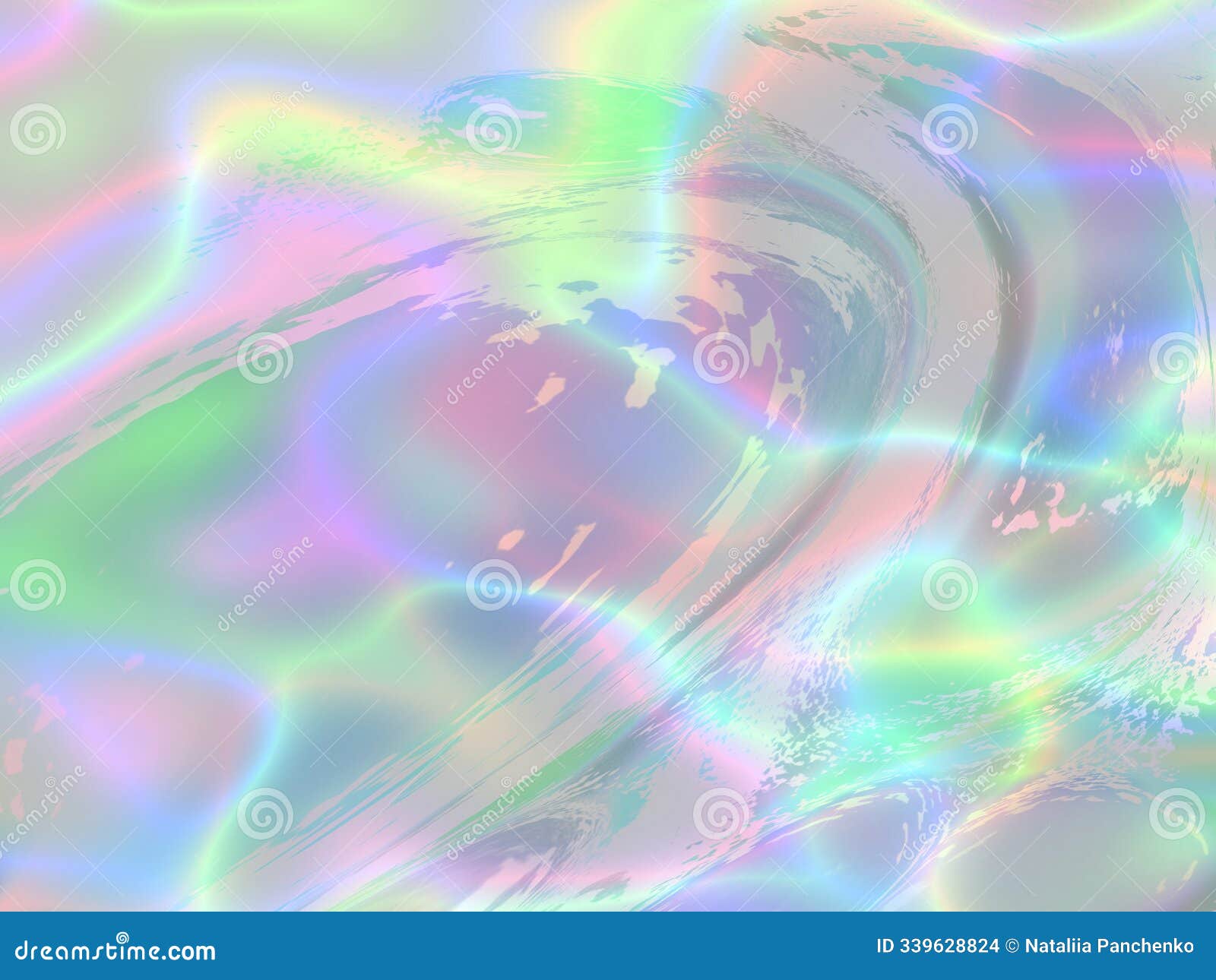 Enhance Your Decor with this Delicate Rainbow Abstract Composition ...