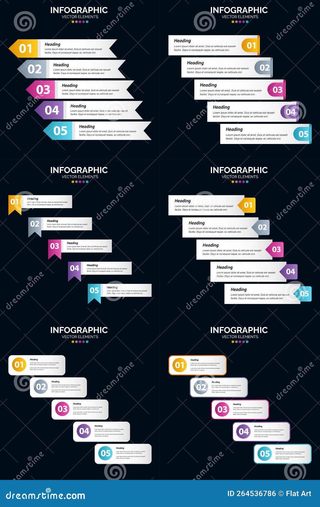 Enhance Your Presentation with Our Vector Infographics Pack of Six ... Enhance Your Presentation with Our Vector Infographics Pack of Six ...