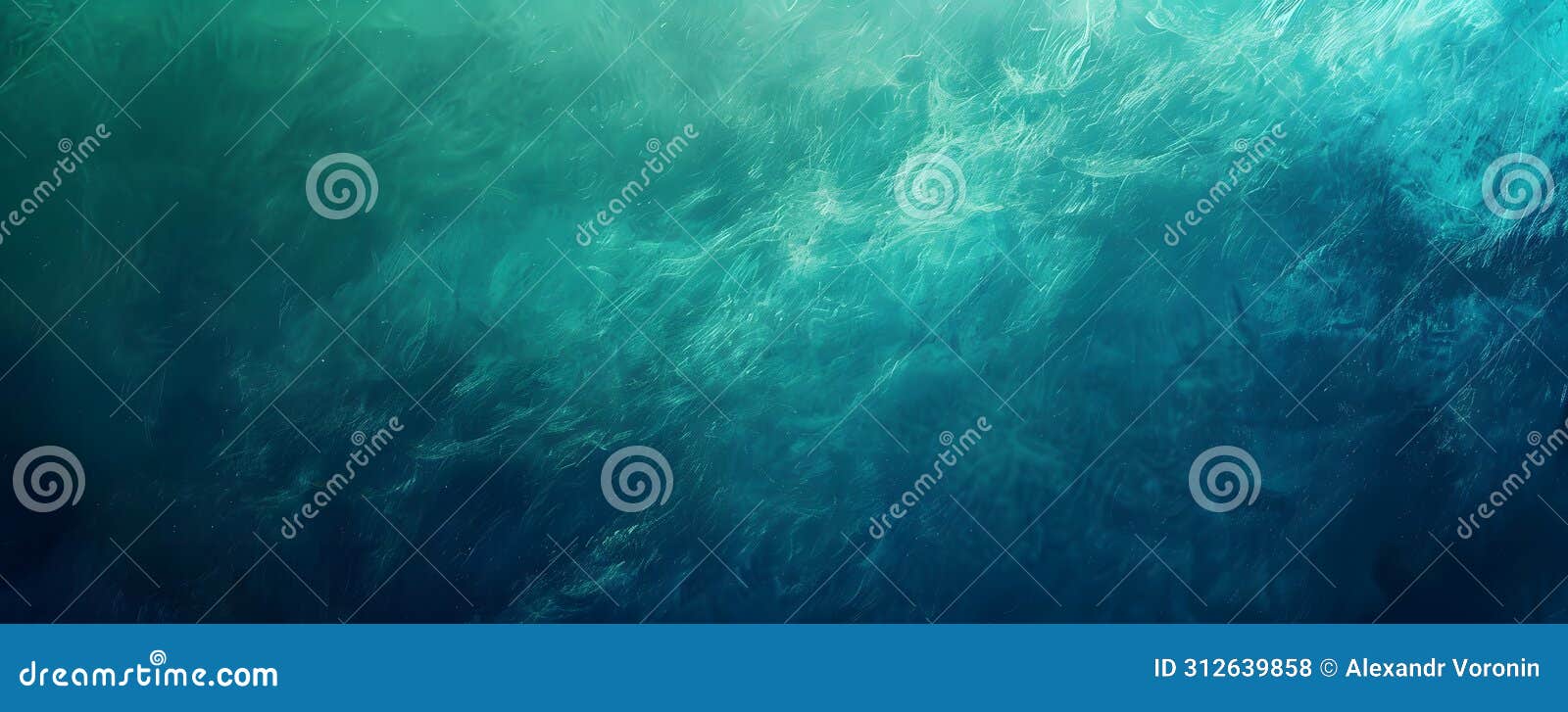 Mystical Teal Mist: Enchanting Web Banner Design Stock Illustration ...