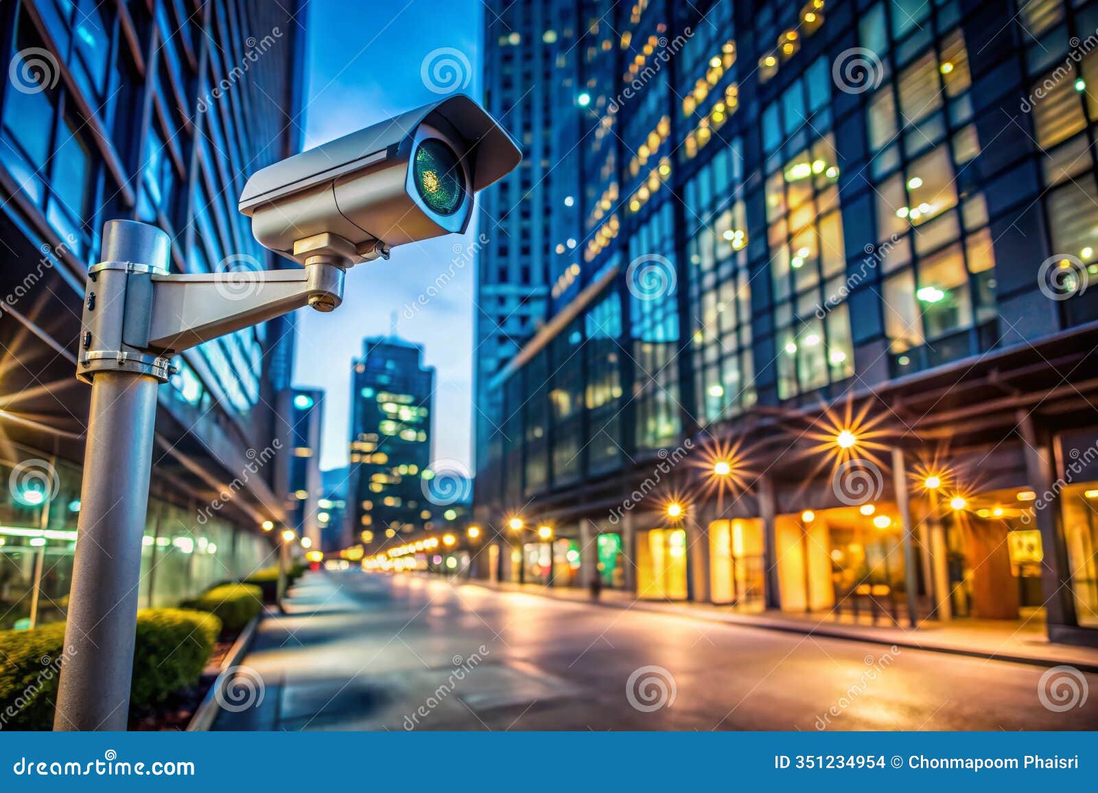 Enhanced Building Security Night Vision CCTV Surveillance Footage for Optimal LowLight ...