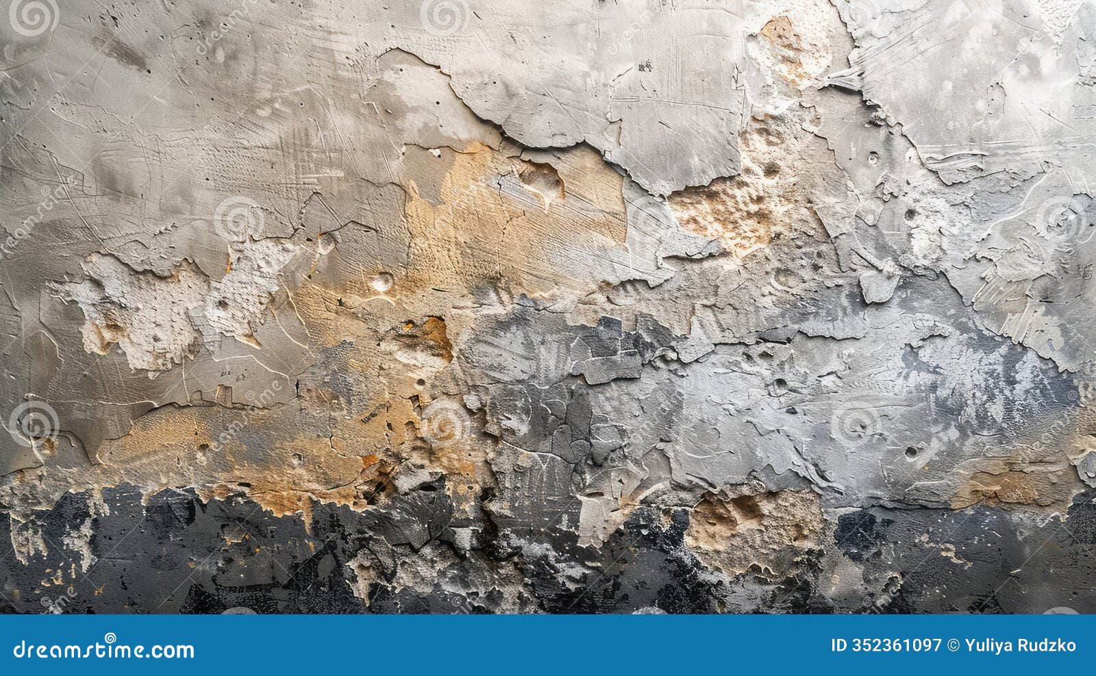 Enhanced Concrete Wall Texture with Painted Plaster Layer Stock Image ...