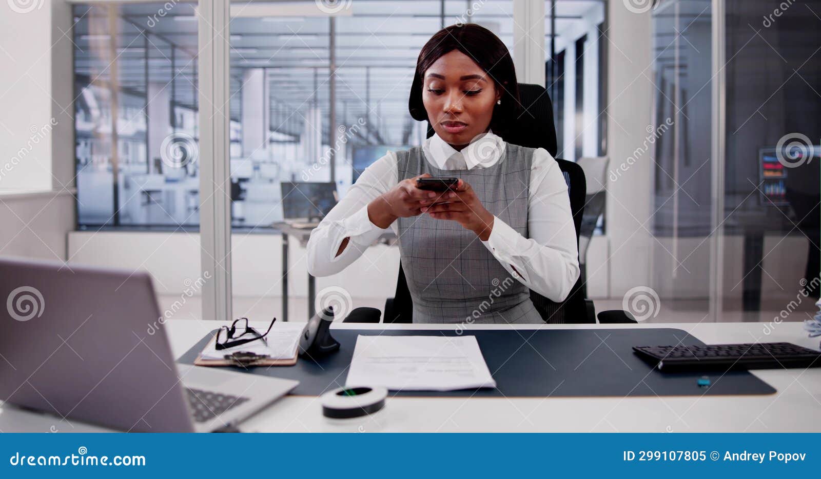 Enhanced Document Scanning and OCR App Stock Image - Image of hand ...