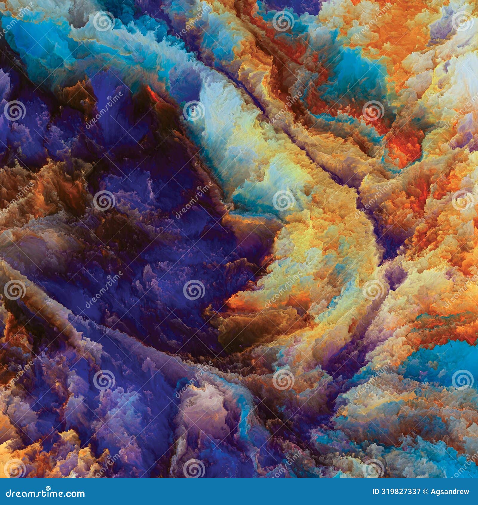 Enhancement of Active Textures Stock Image - Image of psychedelic ...