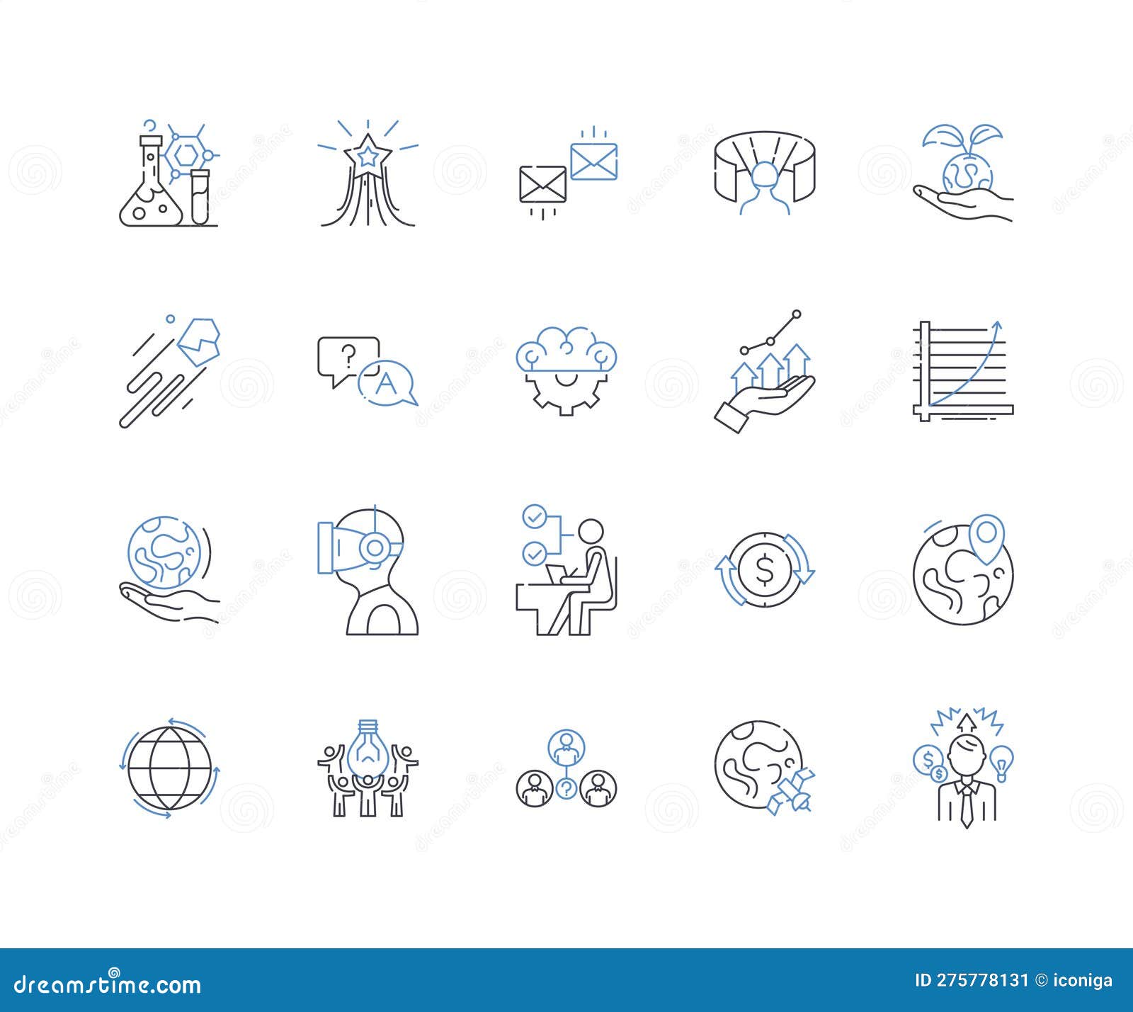 Enhancement Line Icons Collection. Improvement, Boost, Augment, Upgrade ...