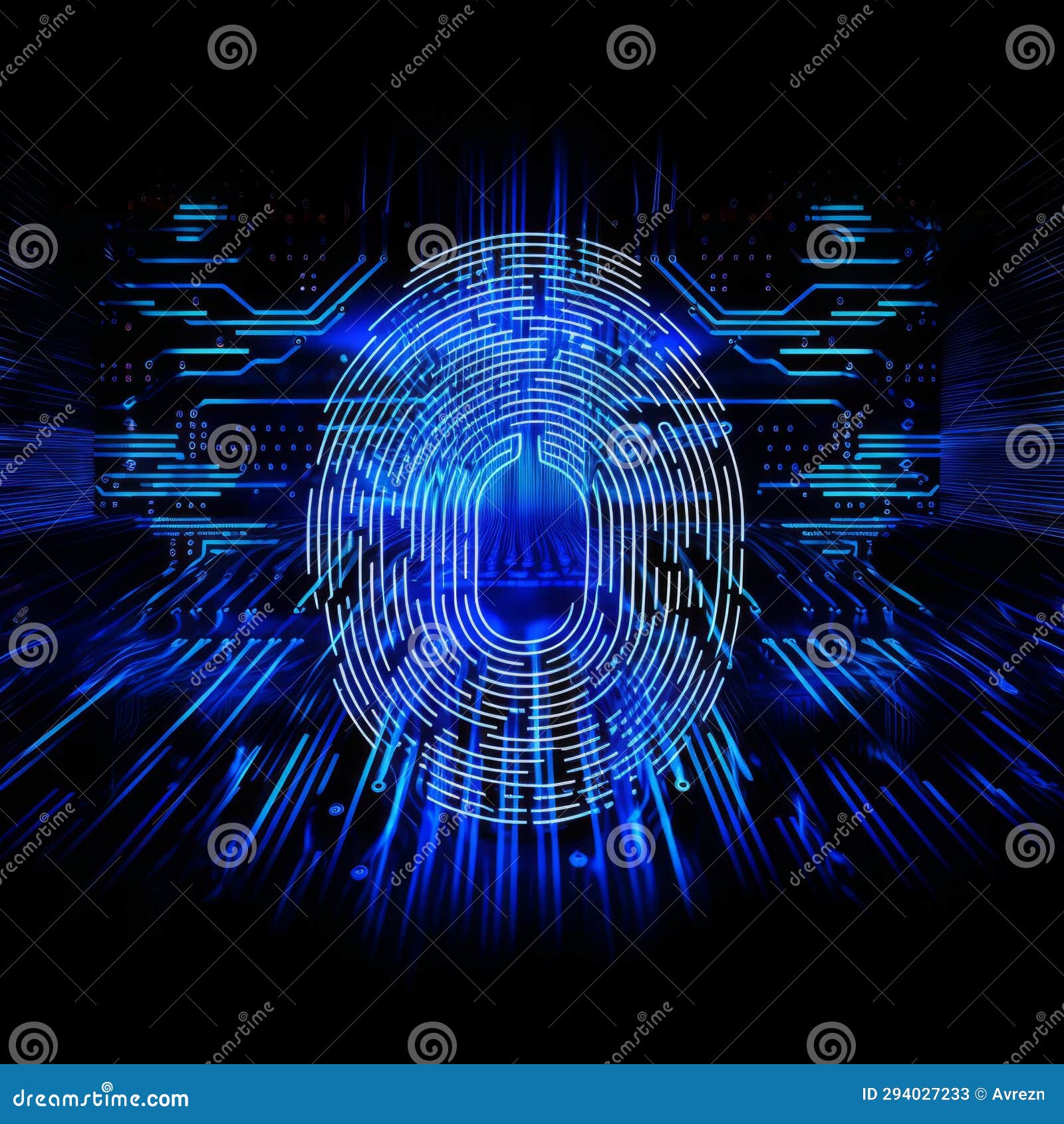 Enhancing Digital Safety with a Fingerprint Touch, Generative AI Stock ... Enhancing Digital Safety with a Fingerprint Touch, Generative AI Stock ...