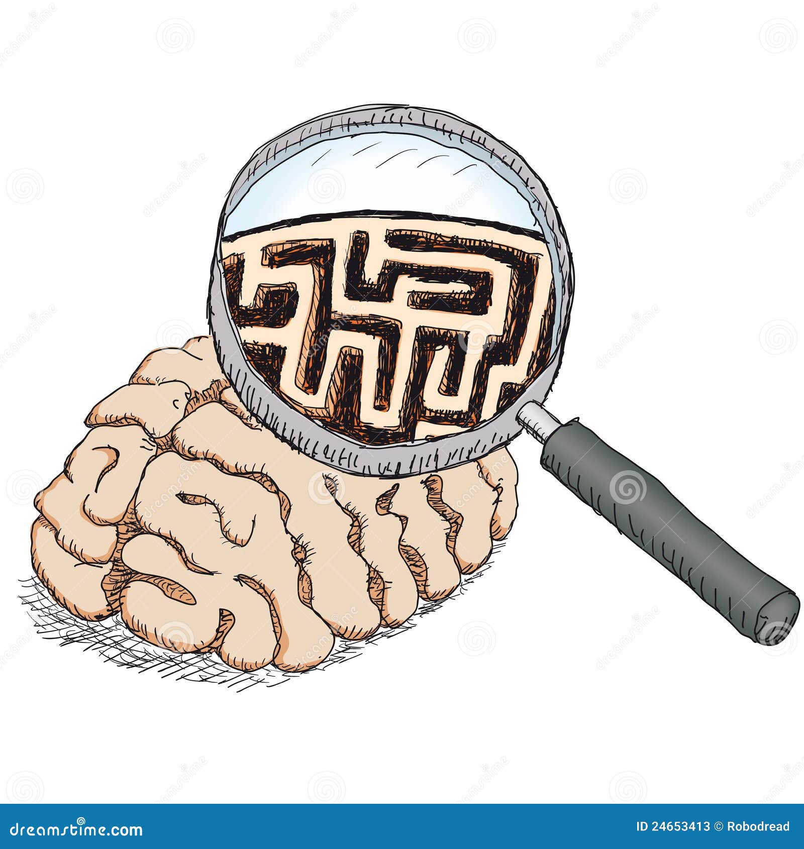 Enigma stock vector. Illustration of quiz, people, brain - 24653413