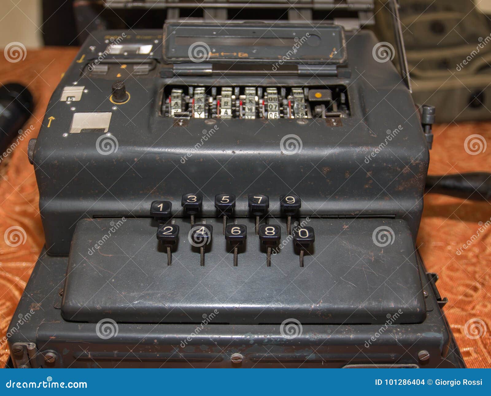 The Enigma Cipher Machine from World War II Editorial Stock Image ... The Enigma Cipher Machine from World War II Editorial Stock Image ...