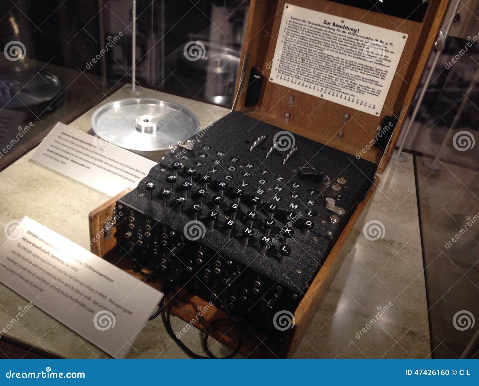Enigma Machine editorial image. Image of mountain, museum - 47426160