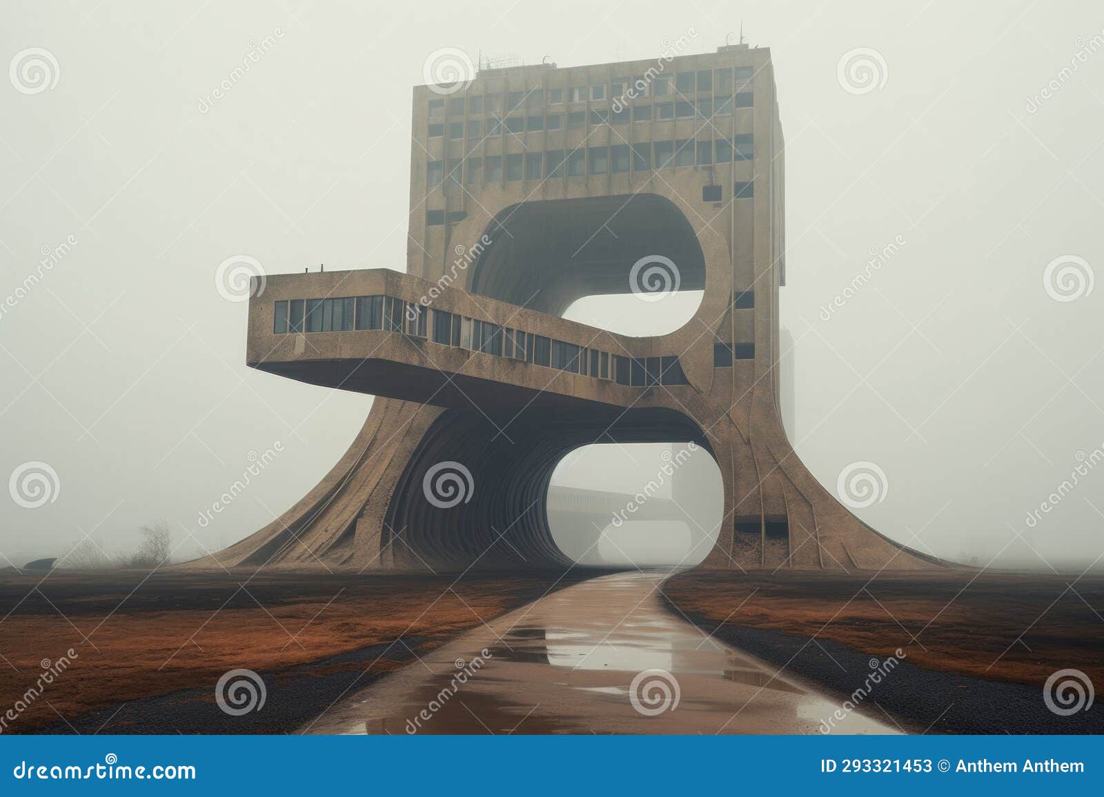 Enigmatic Architecture. Structures Shrouded in Mystery Stock ...