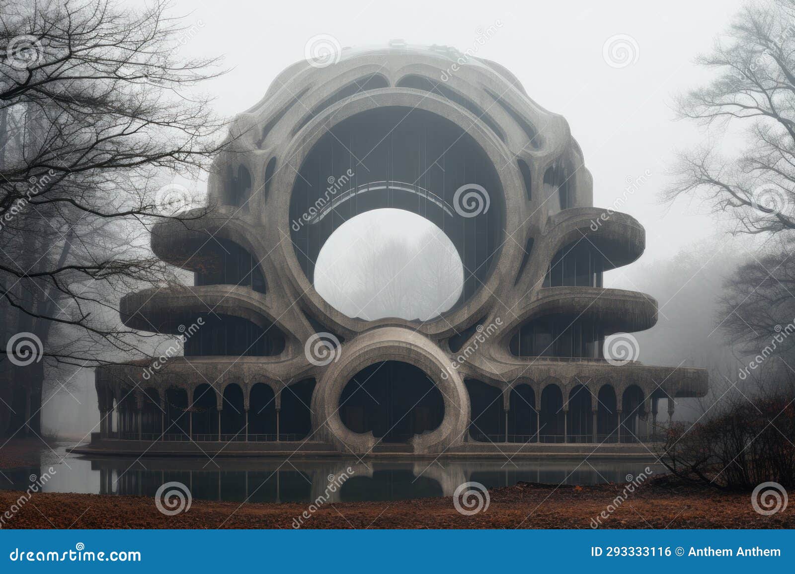 Enigmatic Architecture. Structures Shrouded in Mystery Stock ...