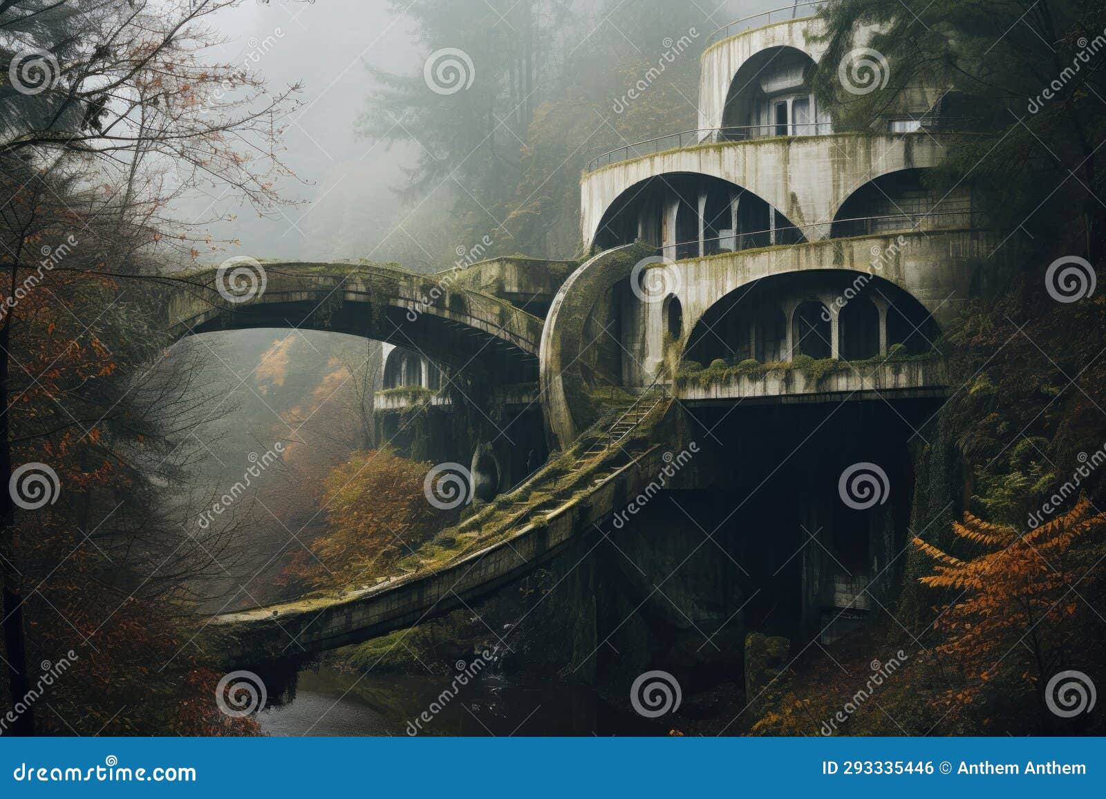 Enigmatic Architecture. Structures Shrouded in Mystery Stock ...