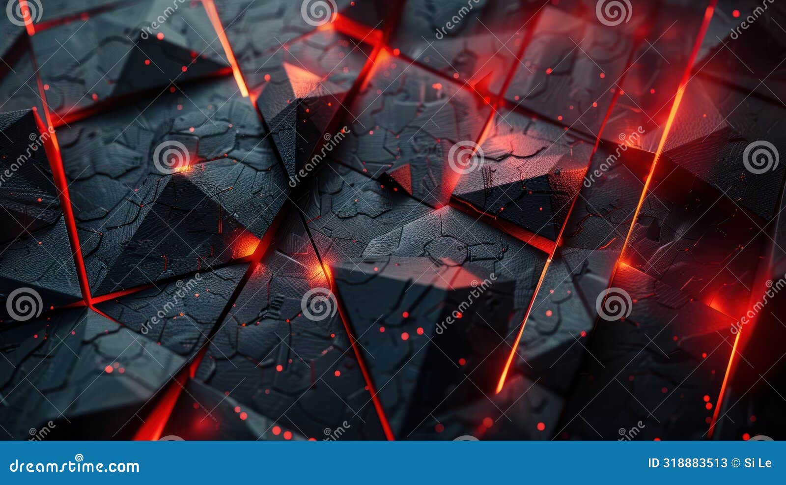 Enigmatic Shadows: Abstract Dark Background for Brooding Designs Stock ...