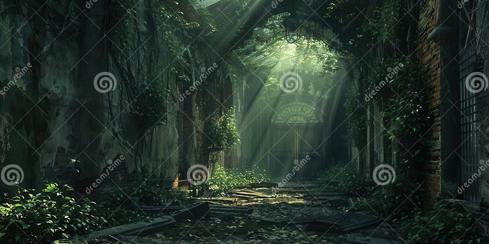 Enigmatic Shadows. Abstract Mystery Background Concept Stock ...