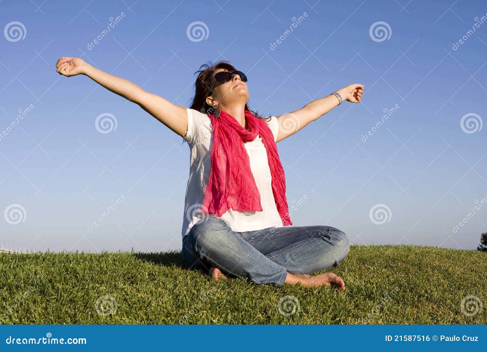 Enjoy stock photo. Image of carefree, activity, jeans - 21587516