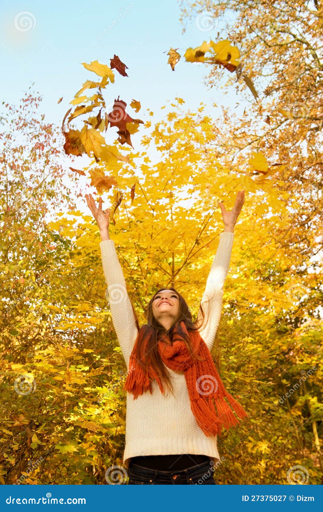 Enjoy Autumn stock image. Image of causal, lifestyle - 27375027