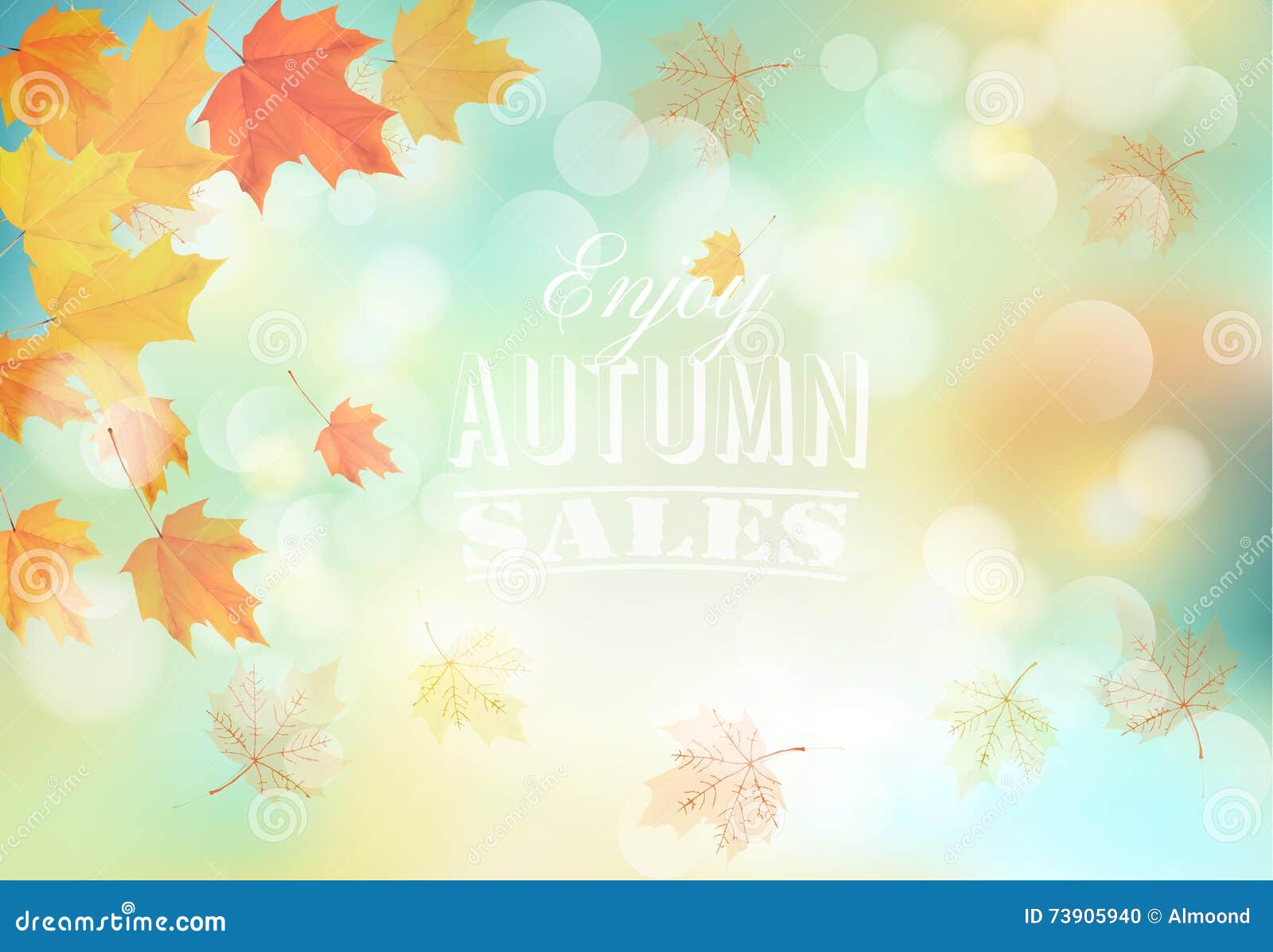 Enjoy Autumn Days Badge Isolated Design Label Season Lettering For Logo ...