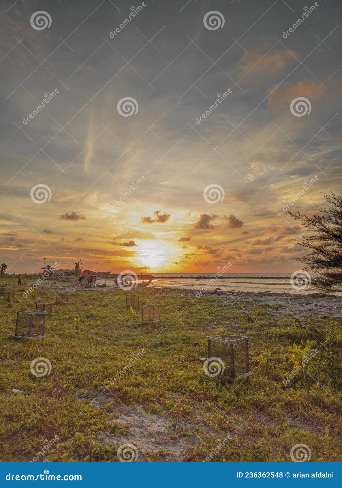 Enjoy the beautiful beach stock photo. Image of enjoy - 236362548