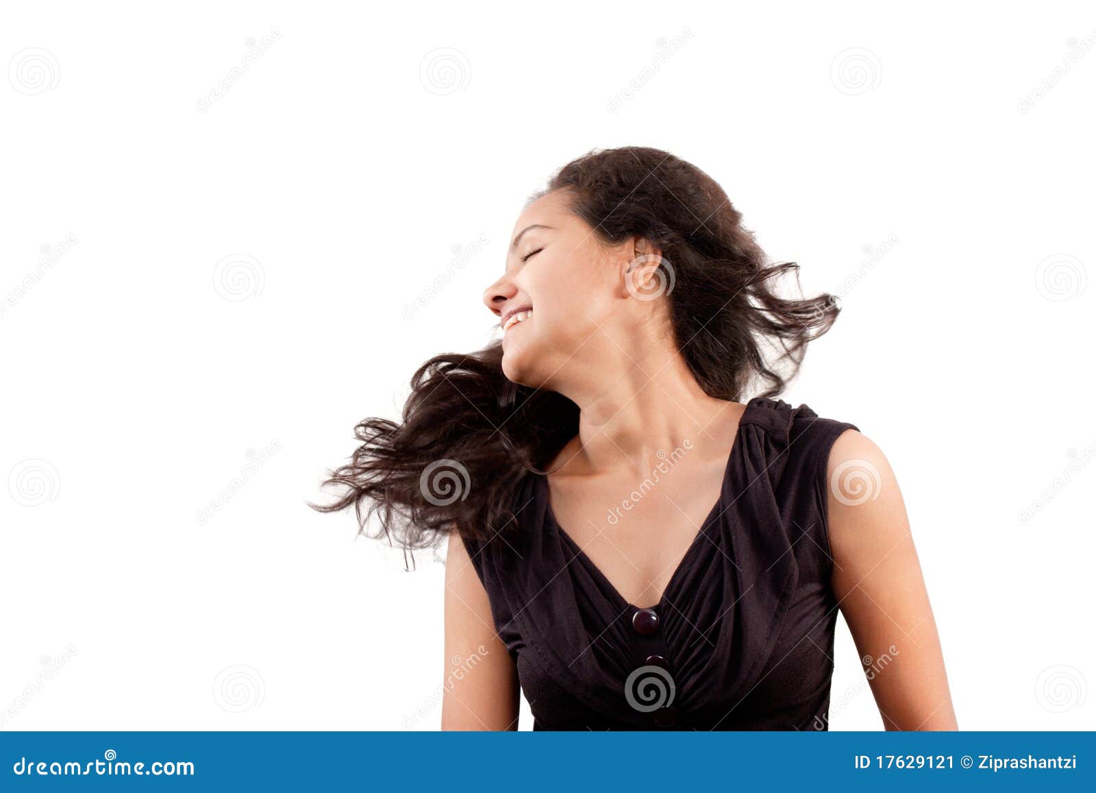 Enjoy of Beautiful Indian Girl Stock Image - Image of gorgeous, girl ...