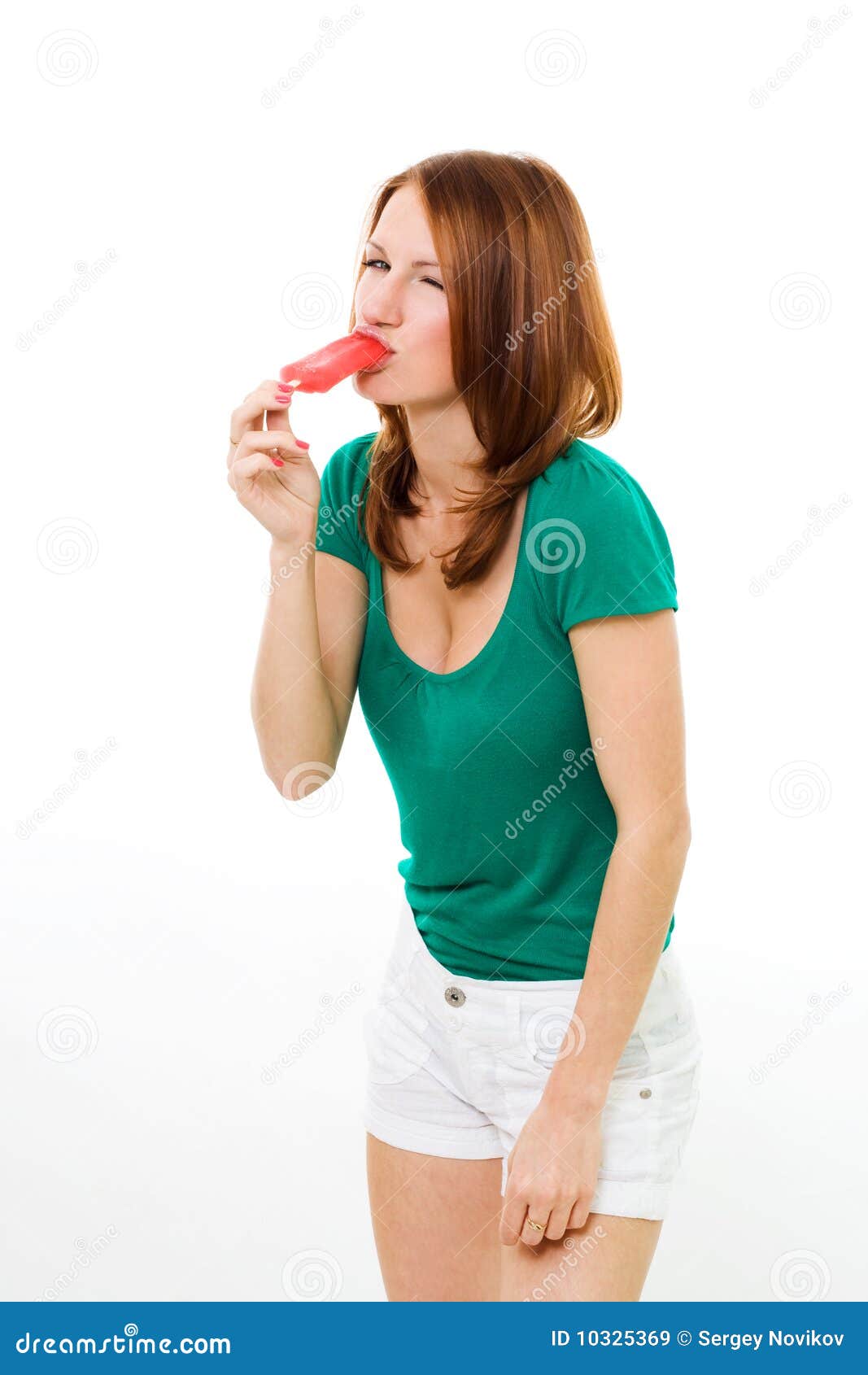 Enjoy ice cream stock image. Image of friendly, cold - 10325369