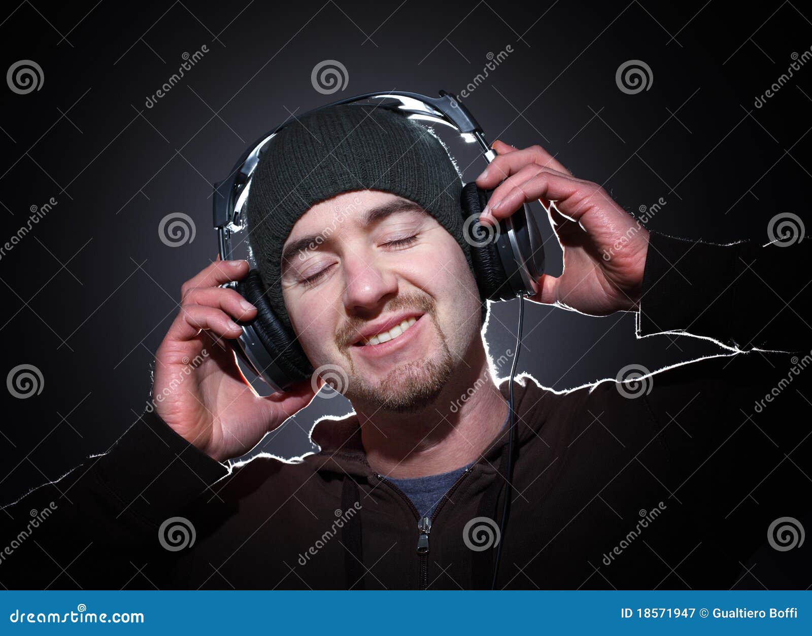 Enjoy the music stock image. Image of enjoy, music, cool - 18571947