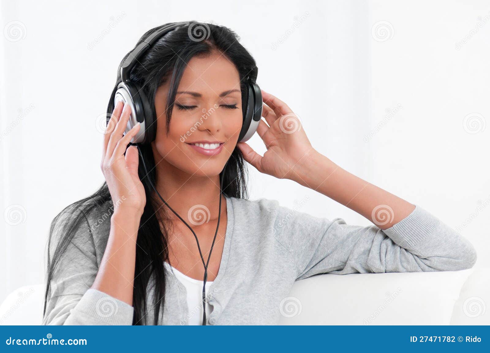 Enjoy the music and relax stock photo. Image of camera - 27471782