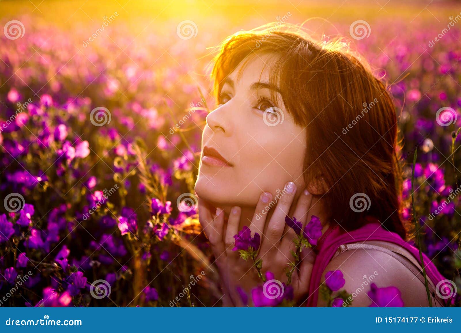 Enjoy the nature stock image. Image of pretty, field - 15174177