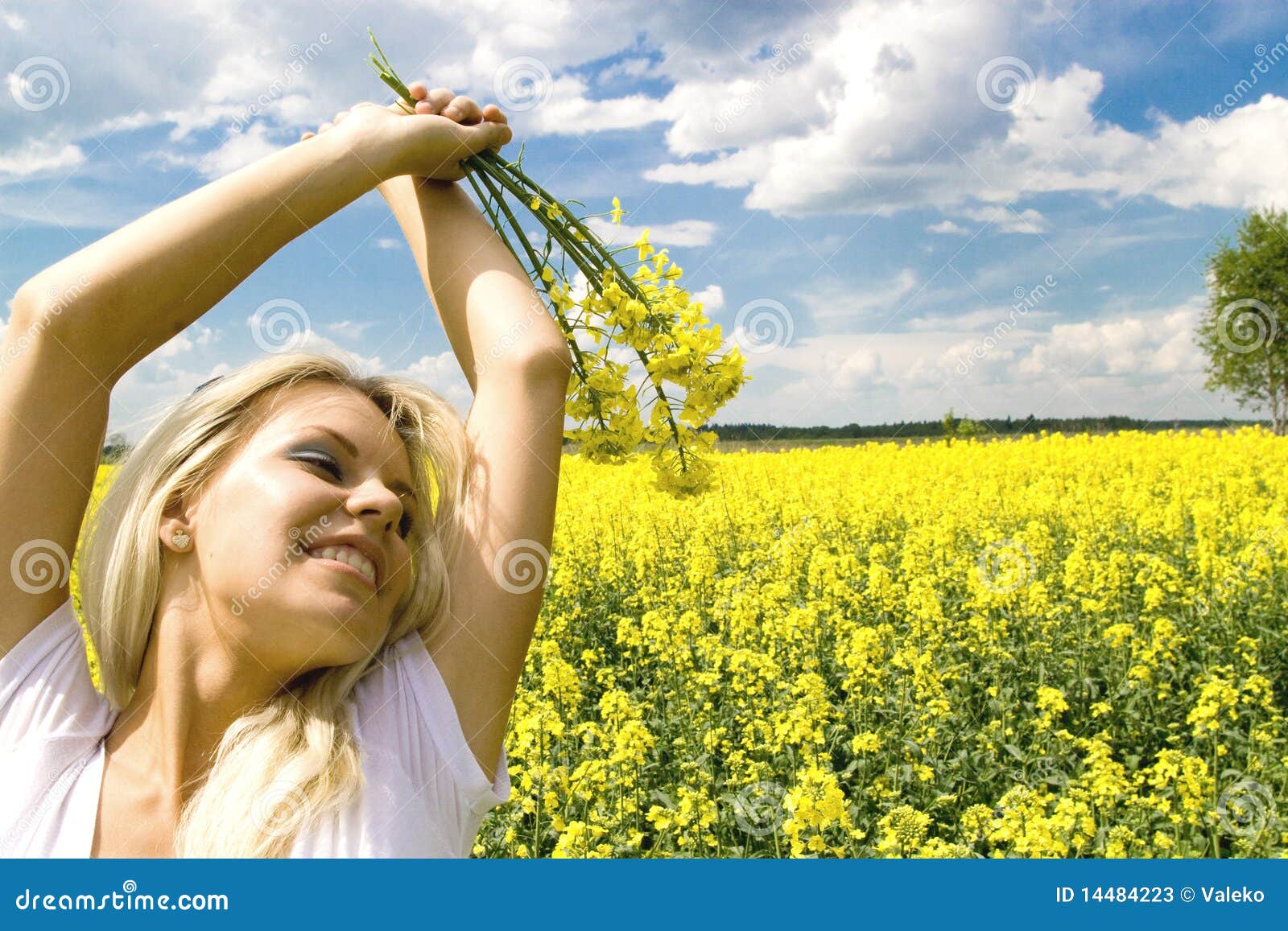 Enjoy the summer stock image. Image of nature, laughing - 14484223