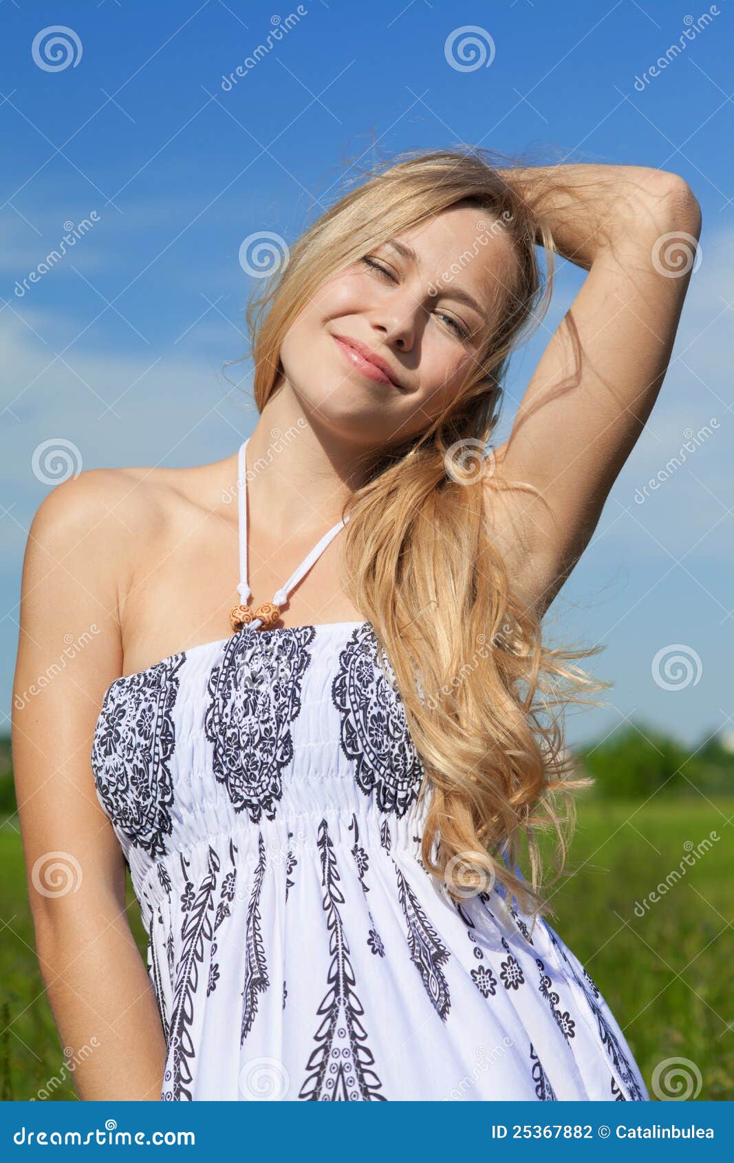 Enjoy the Sun stock photo. Image of spring, grass, lifestyle - 25367882