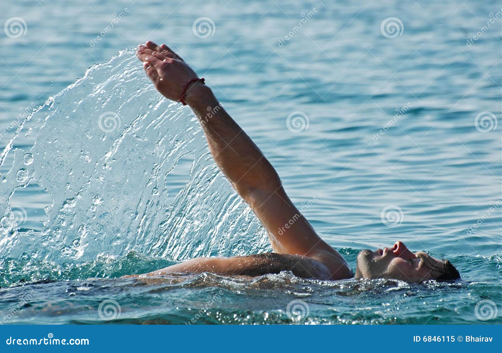 Enjoy swimming! stock image. Image of exercising, relaxation - 6846115
