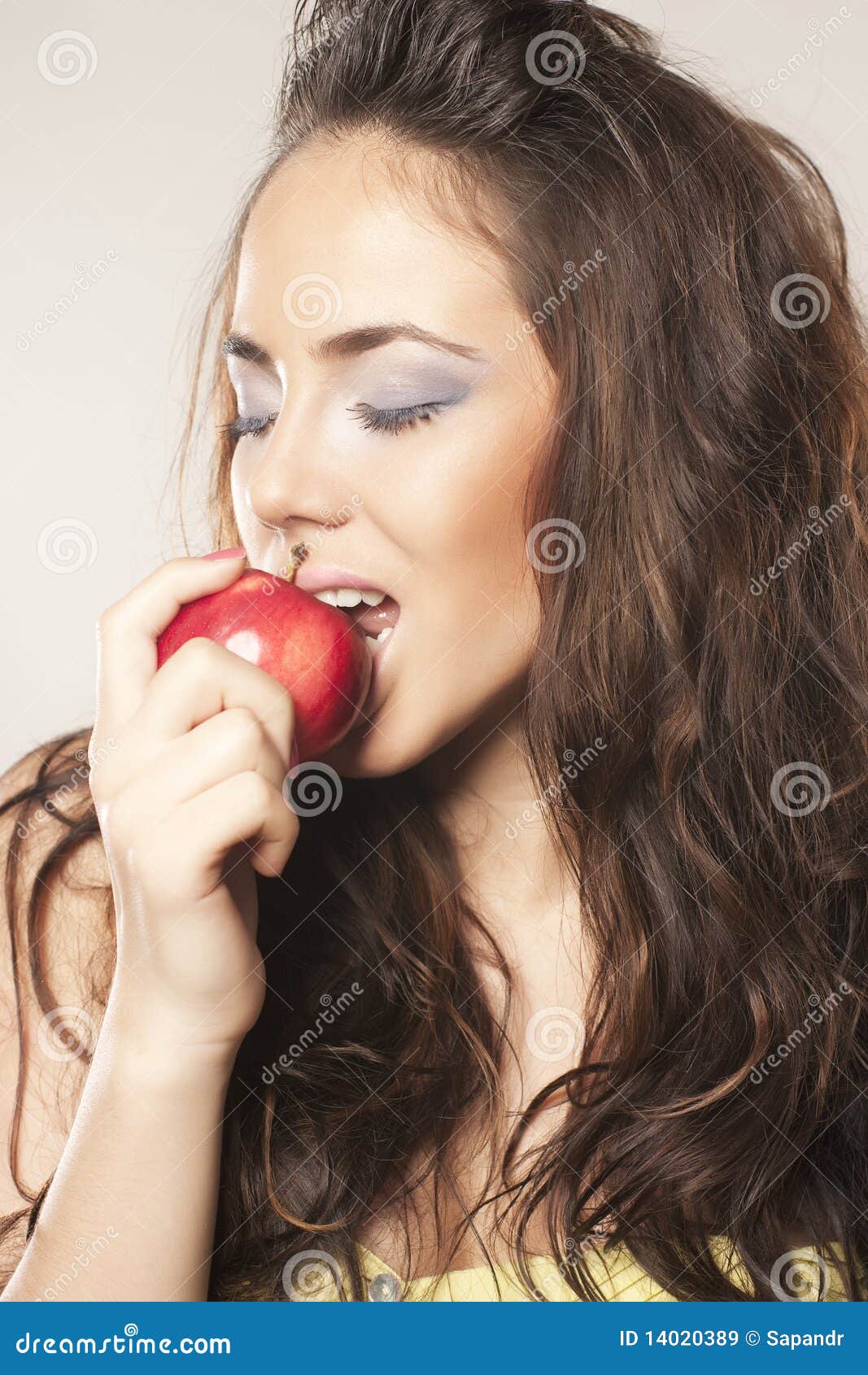 Enjoy the taste stock image. Image of sight, attractive - 14020389