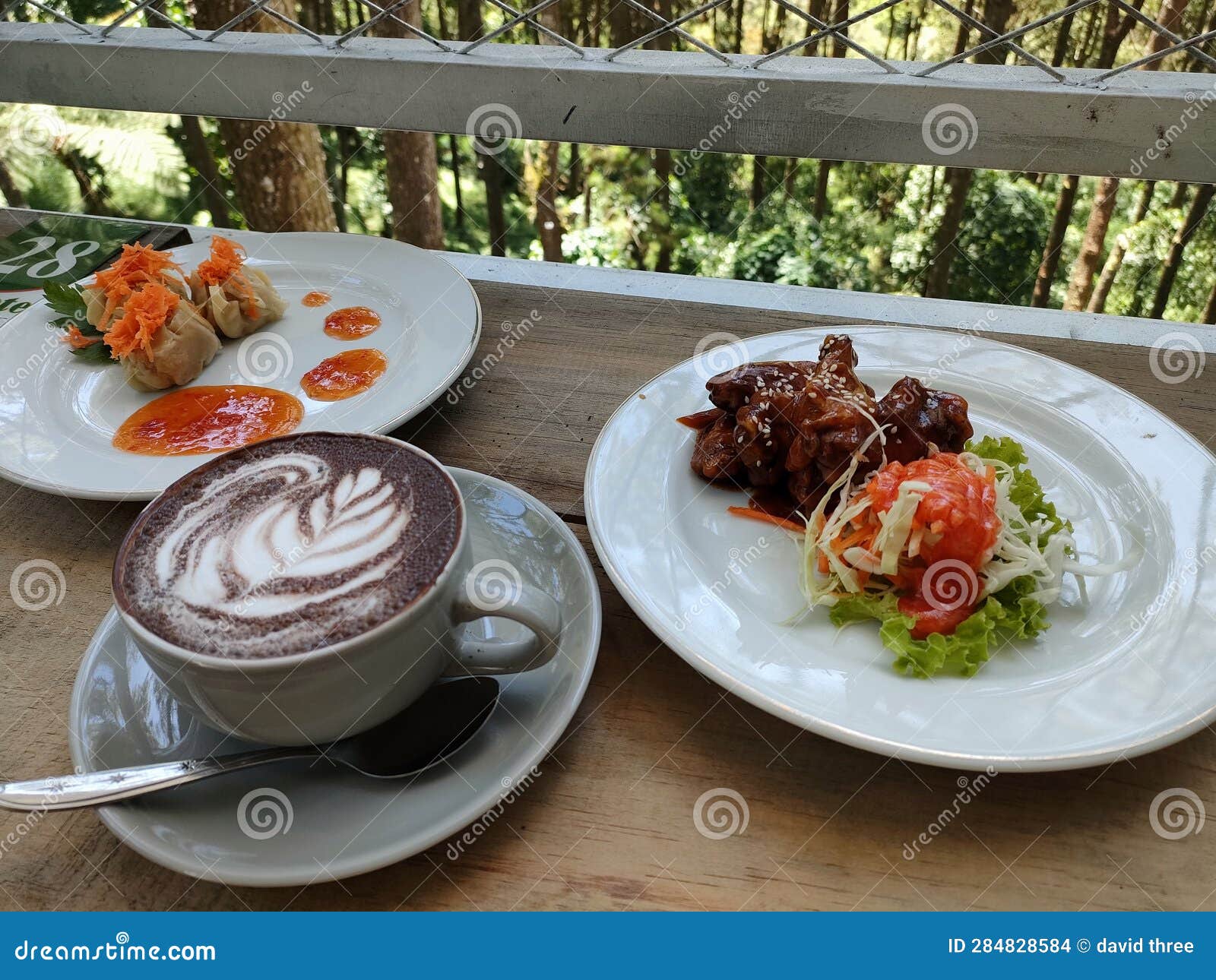 Enjoy the Time with a Cup of Coffee Stock Photo - Image of enjoy ...