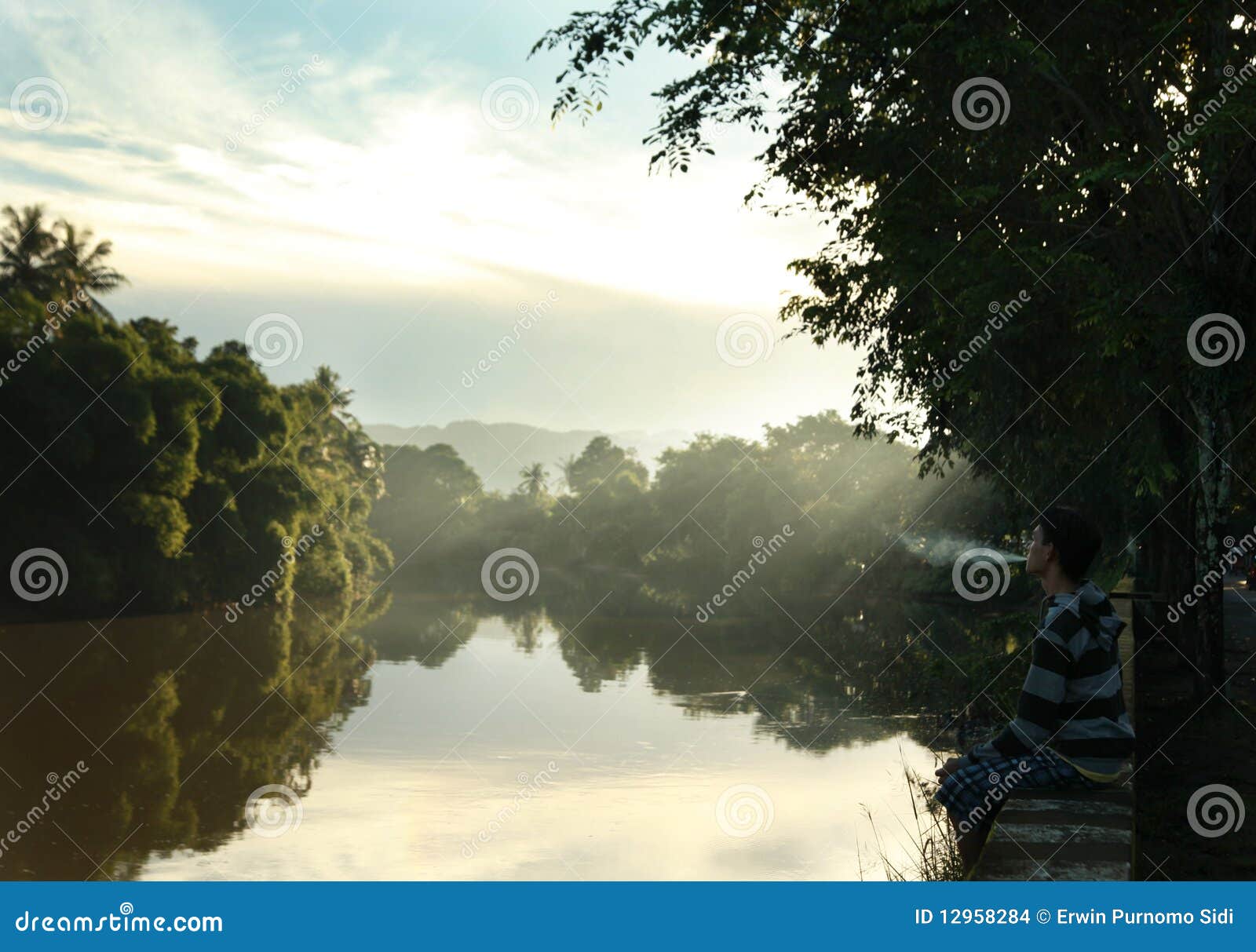 Enjoy view in the morning stock photo. Image of enjoy - 12958284
