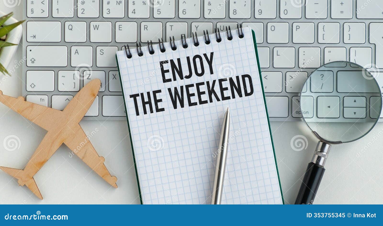 Enjoy the Weekend. Background for Travel and Vacation. Stock Image ...