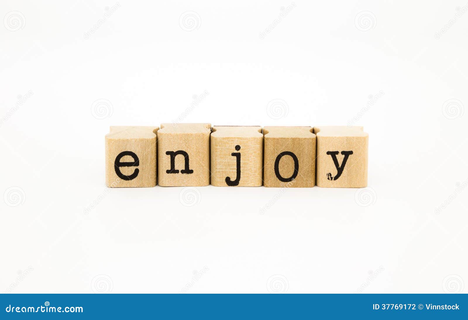 Enjoy Wording, Feeling and Emotion Concept Stock Photo - Image of gusto ...