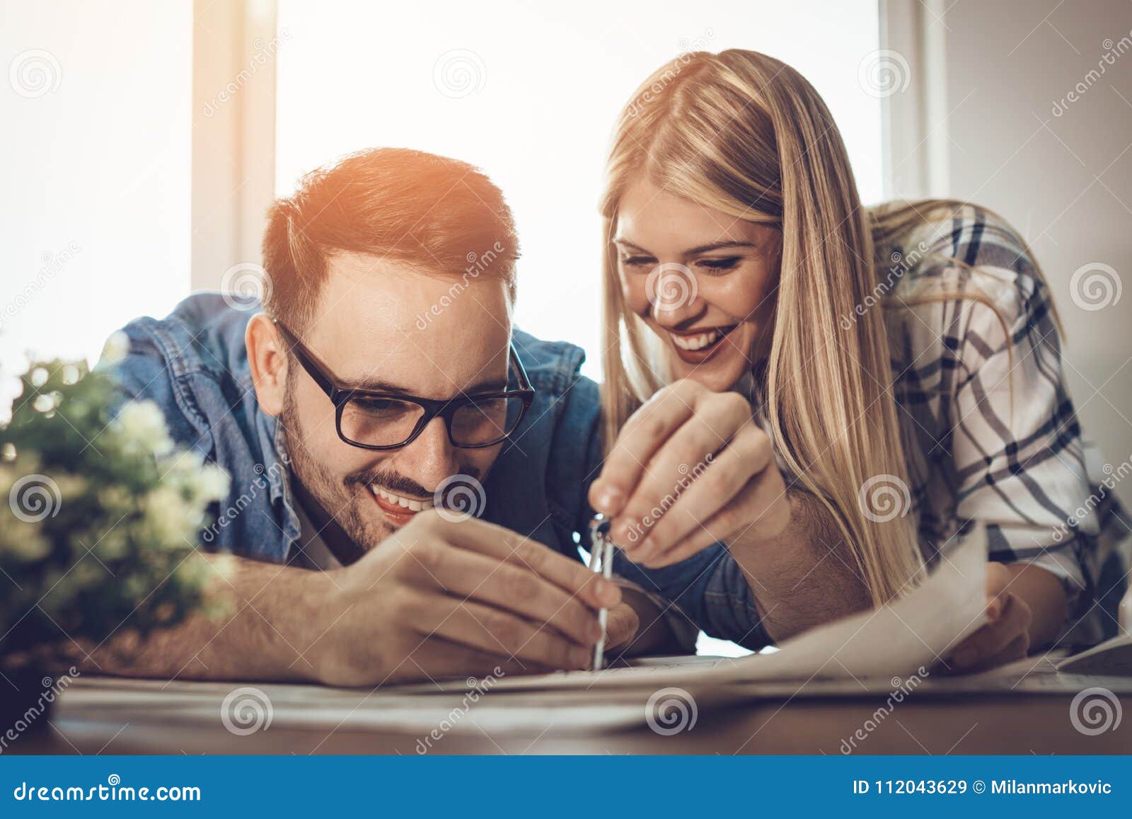 They always Enjoy Working Alongside Each Other Stock Image - Image of ...