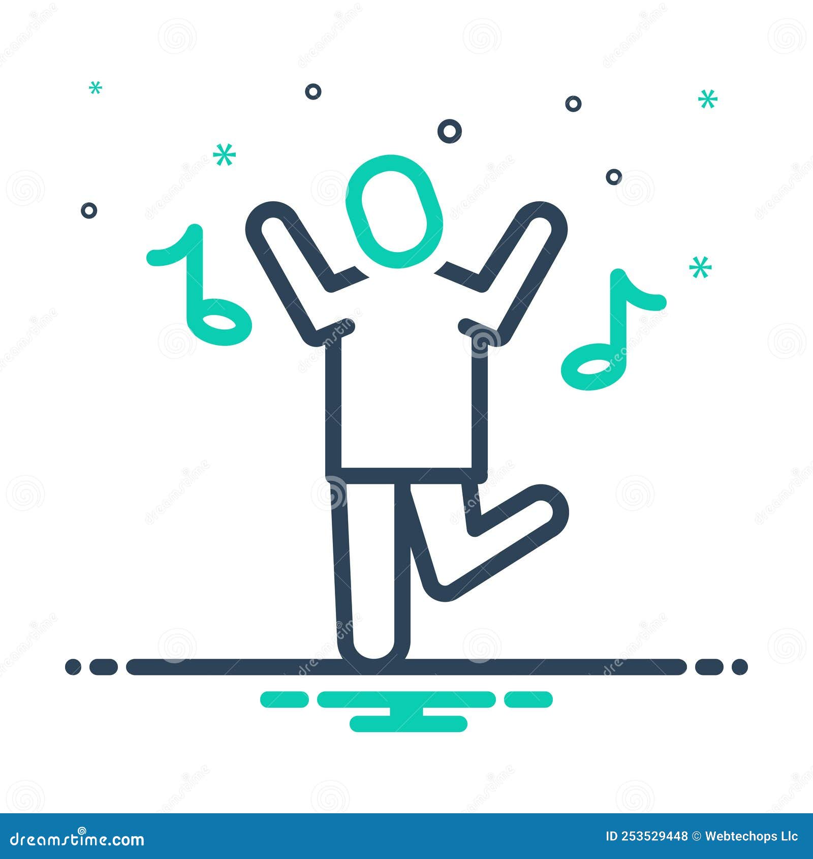 Mix Icon for Enjoyed, Happy and Fun Stock Vector - Illustration of ...