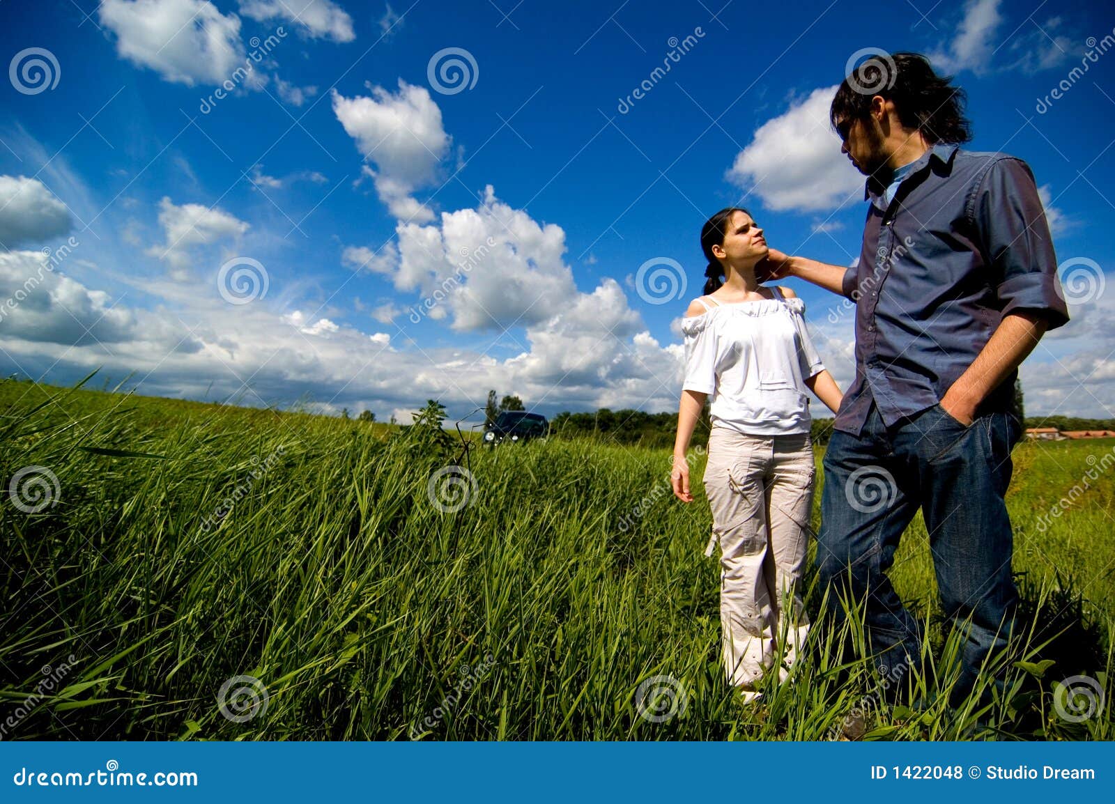 Enjoying a Beautiful Day stock photo. Image of country - 1422048